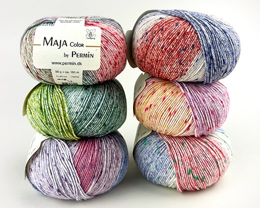 Maja Color - bomuldsgarn - by Permin